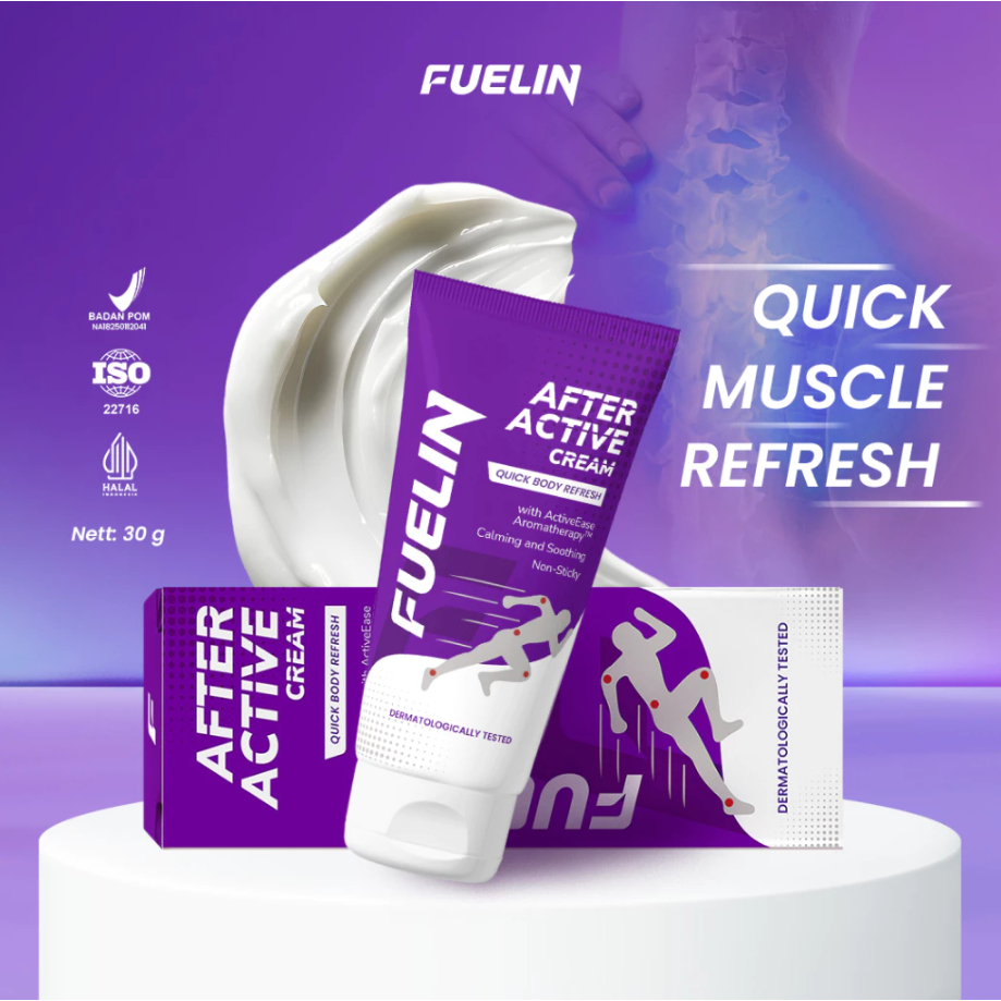 Jual FUELIN AFTER ACTIVE CREAM - QUICK BODY REFRESH 30 gr | Shopee ...