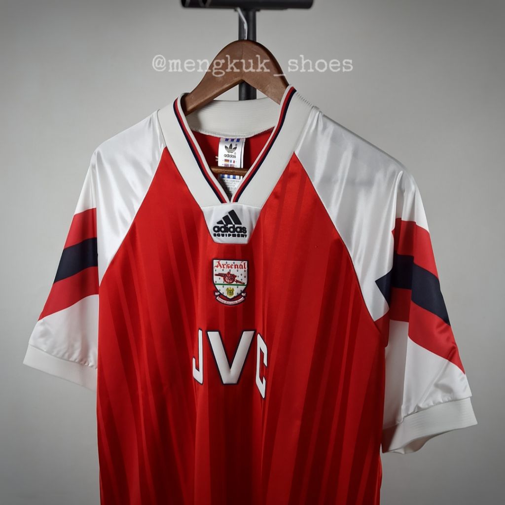 Jual JERSEY Arsenal Fc Home 92 94 RED - Bring Back Reissue RETRO ...