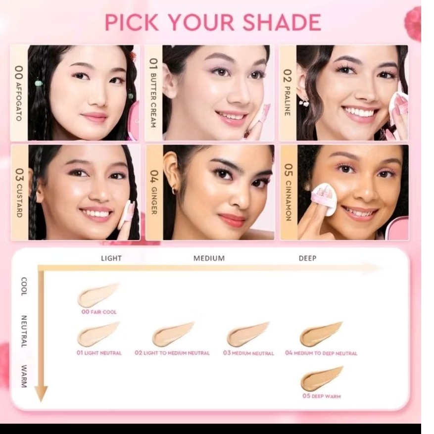Jual Glad2Glow Perfect cover waterproof cushion dengankandungan ...