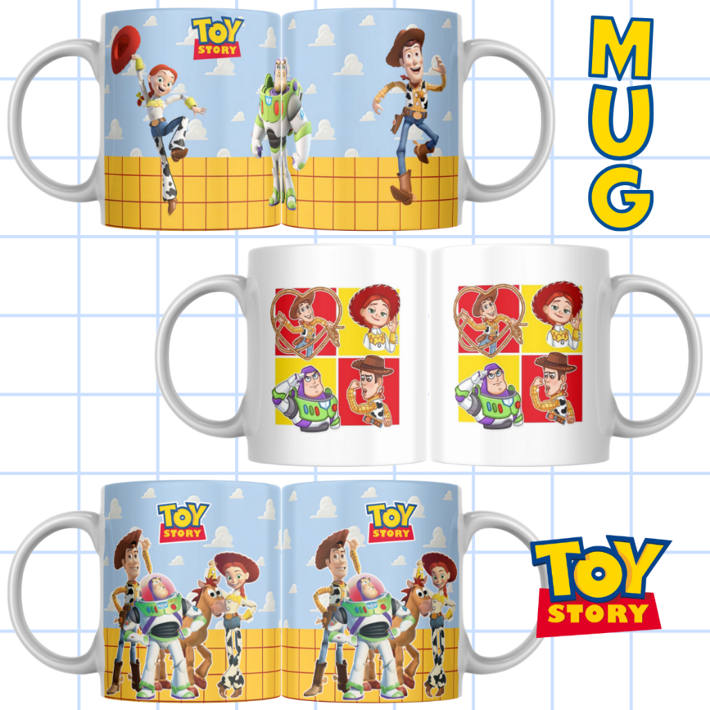Jual Mug Toy Story / Gelas Toy Story / Cangkir Toy Story | Shopee Indonesia