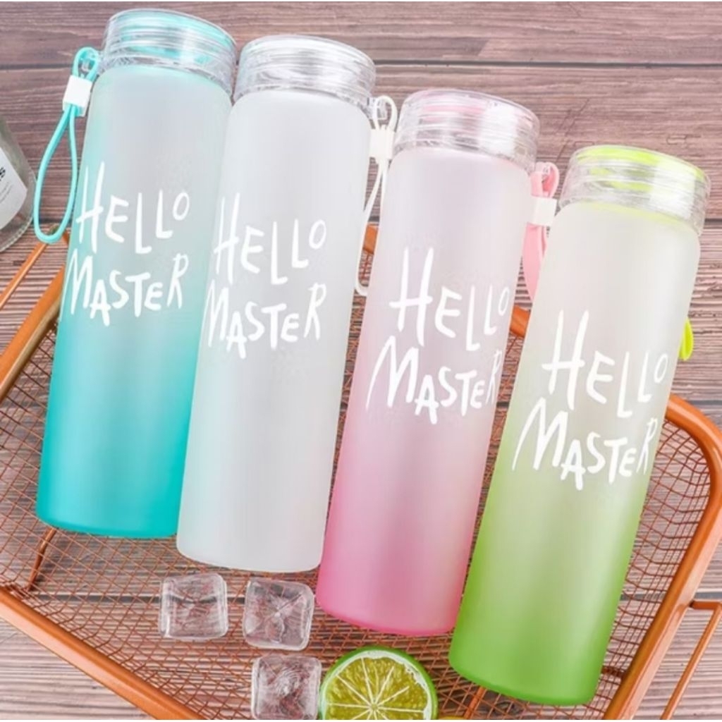 Jual Botol Kaca Hello Master 500ml | Shopee Indonesia