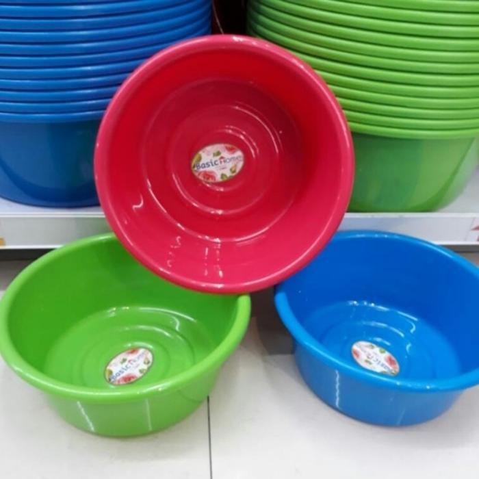 Jual Basic Home Nikki Basin No.20 Baskom Ember Bulat Plastik Waskom ...