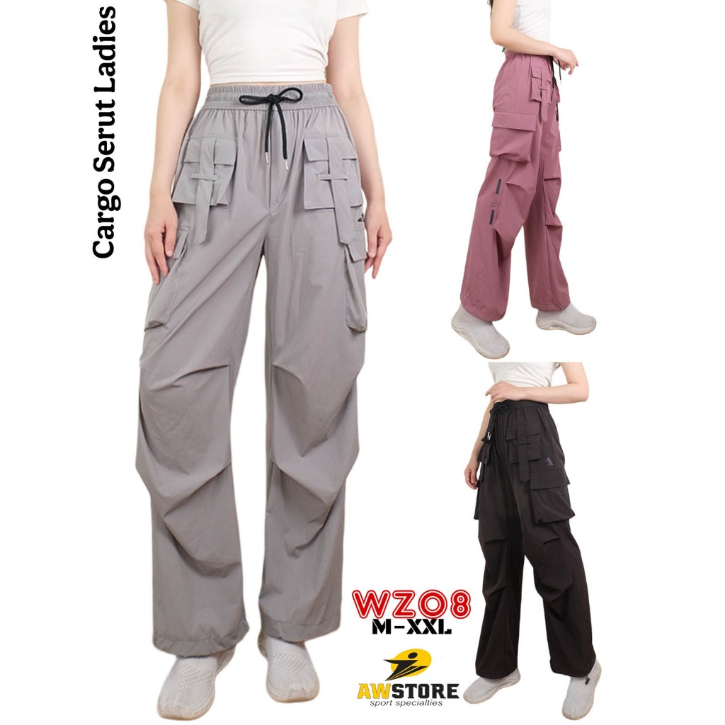 Jual CELANA JOGGER CARGO CELANA TRAINING PANJANG OLAHRAGA WANITA ...