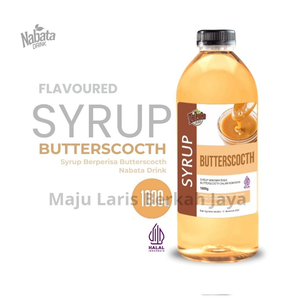 Jual Syrup butter scotch sea salt 1000ml | Sirup butterscotch untuk ...