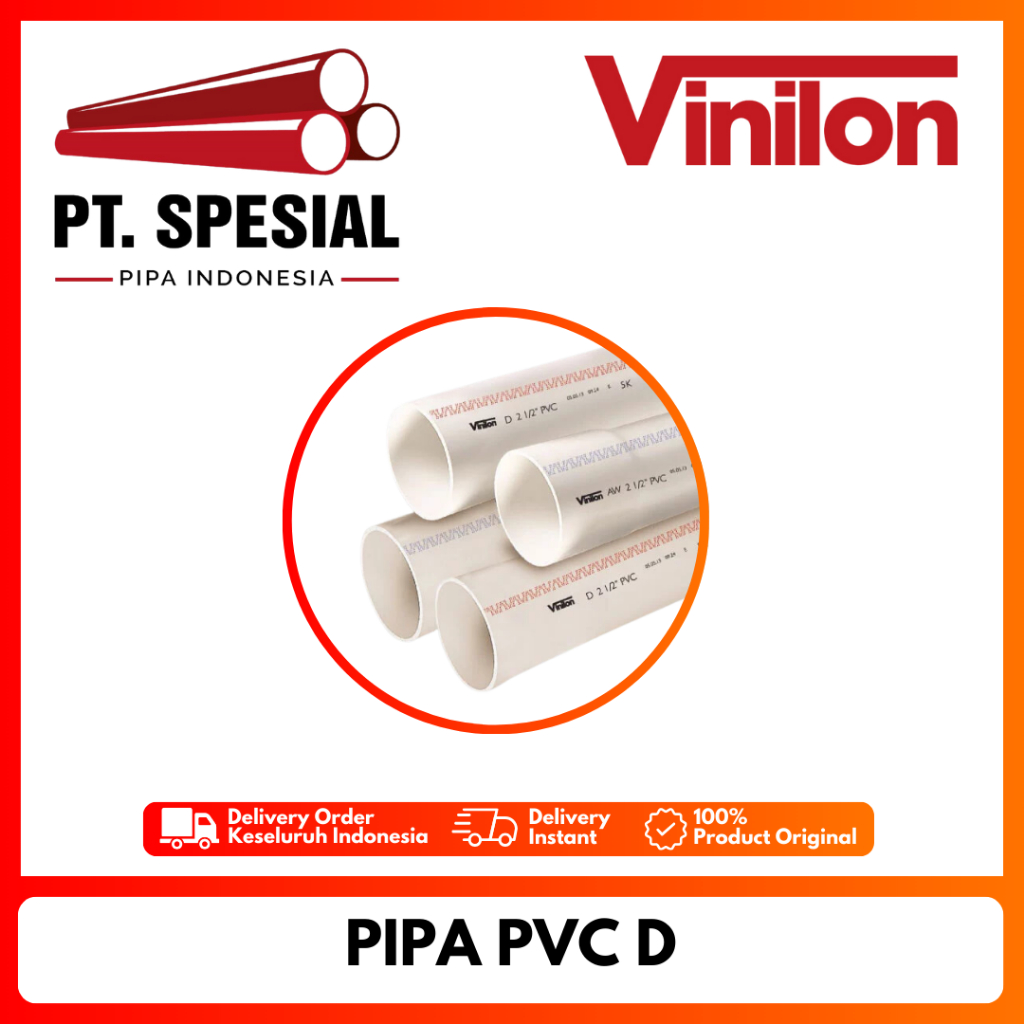 Jual Pipa PVC D Standard Vinilon 6" inch / Pipa PVC Vinilon - 08 ...