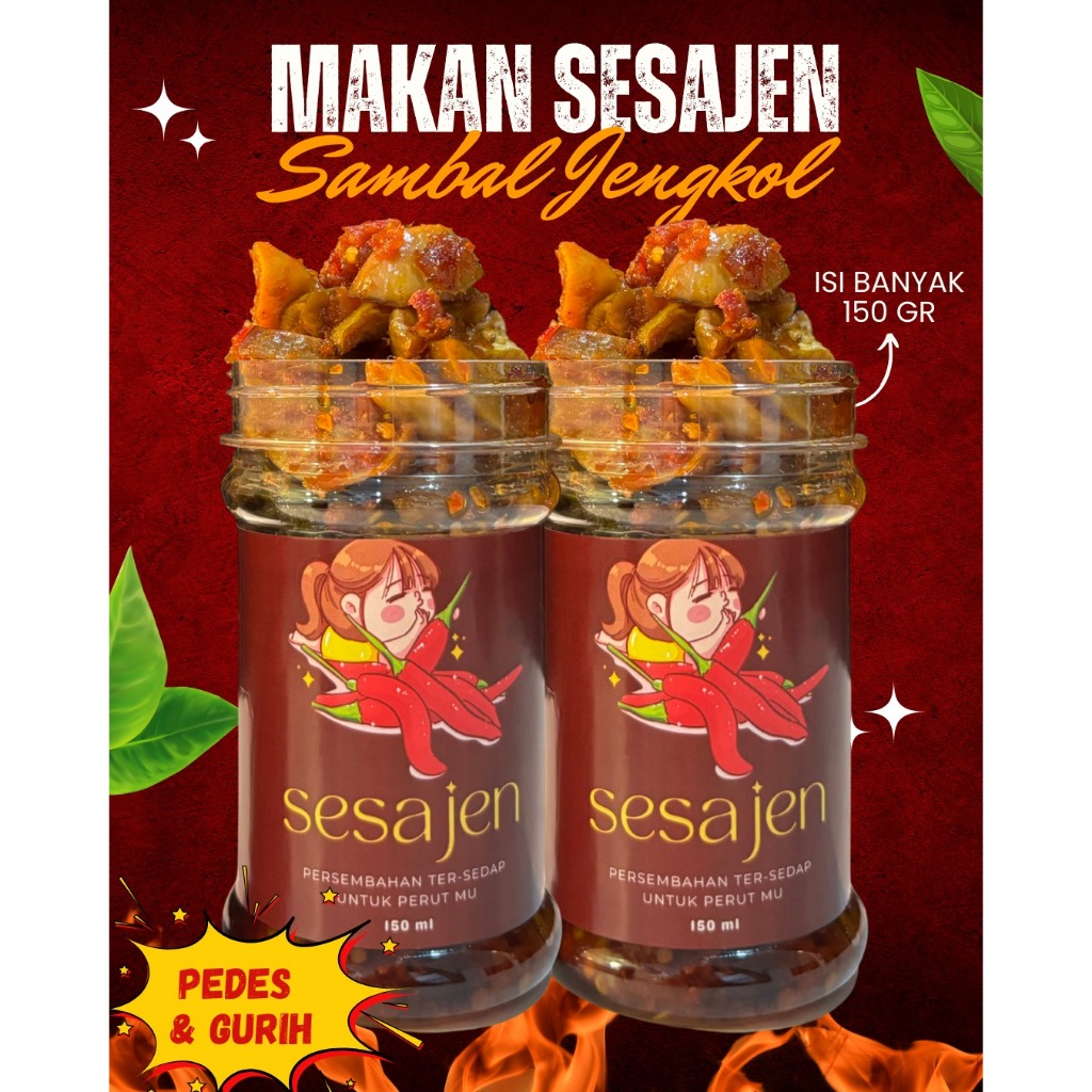 Jual Makan Sesajen - Jengkol Sambal Jontor (150gr) | Shopee Indonesia