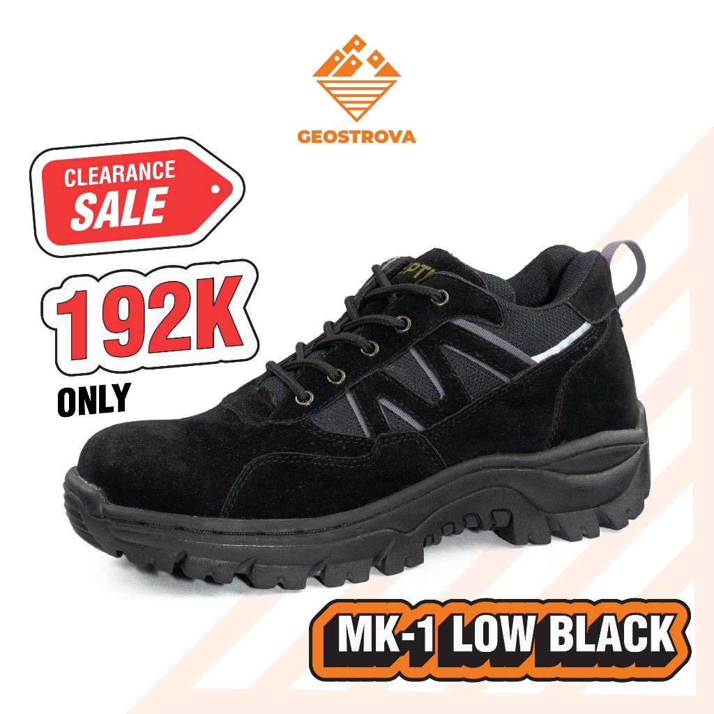 Jual Sepatu Safety Pria Ujung Besi Slip Puncture Resist Awet Anti Jebol ...