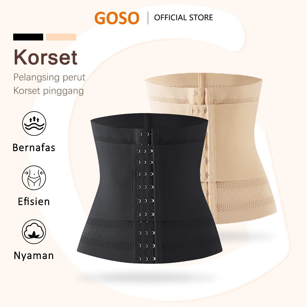 Jual GOSO Pelangsing Perut Buncit Corset Korset Melahirkan Wanita Ibu ...