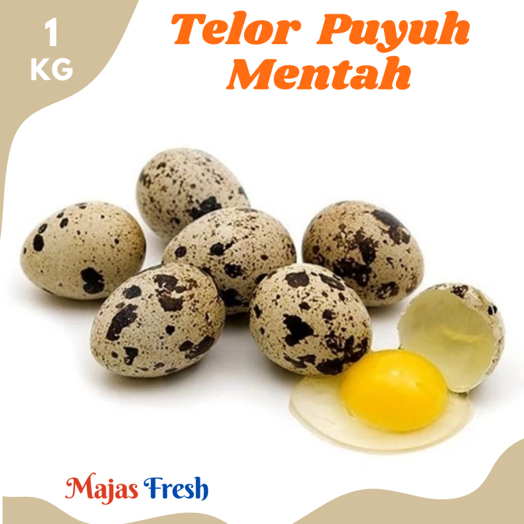 Jual TELOR PUYUH Mentah Segar - Telur Puyuh Mentah Curah Fresh | 1 ...