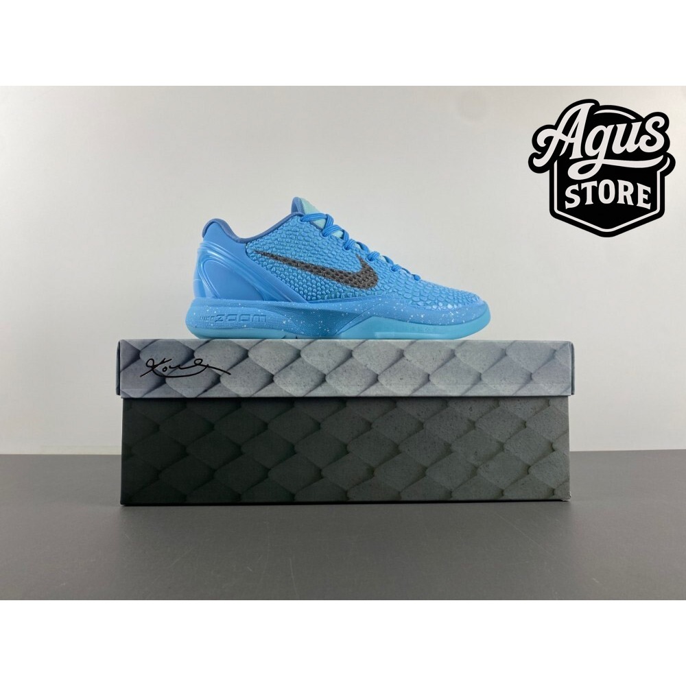 Jual Nike Kobe 6 Protro Blue Ice Grinch Sport | Shopee Indonesia