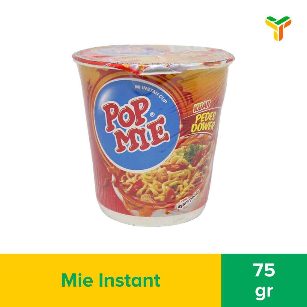 Jual Indomie Pop Mie Dower Ayam Pedas 75 G | Shopee Indonesia