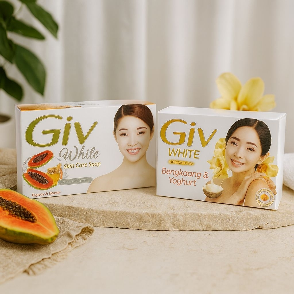 Jual Sabun Mandi Giv 72gr – Paket 12 Pcs | Sabun Batang Whitening ...