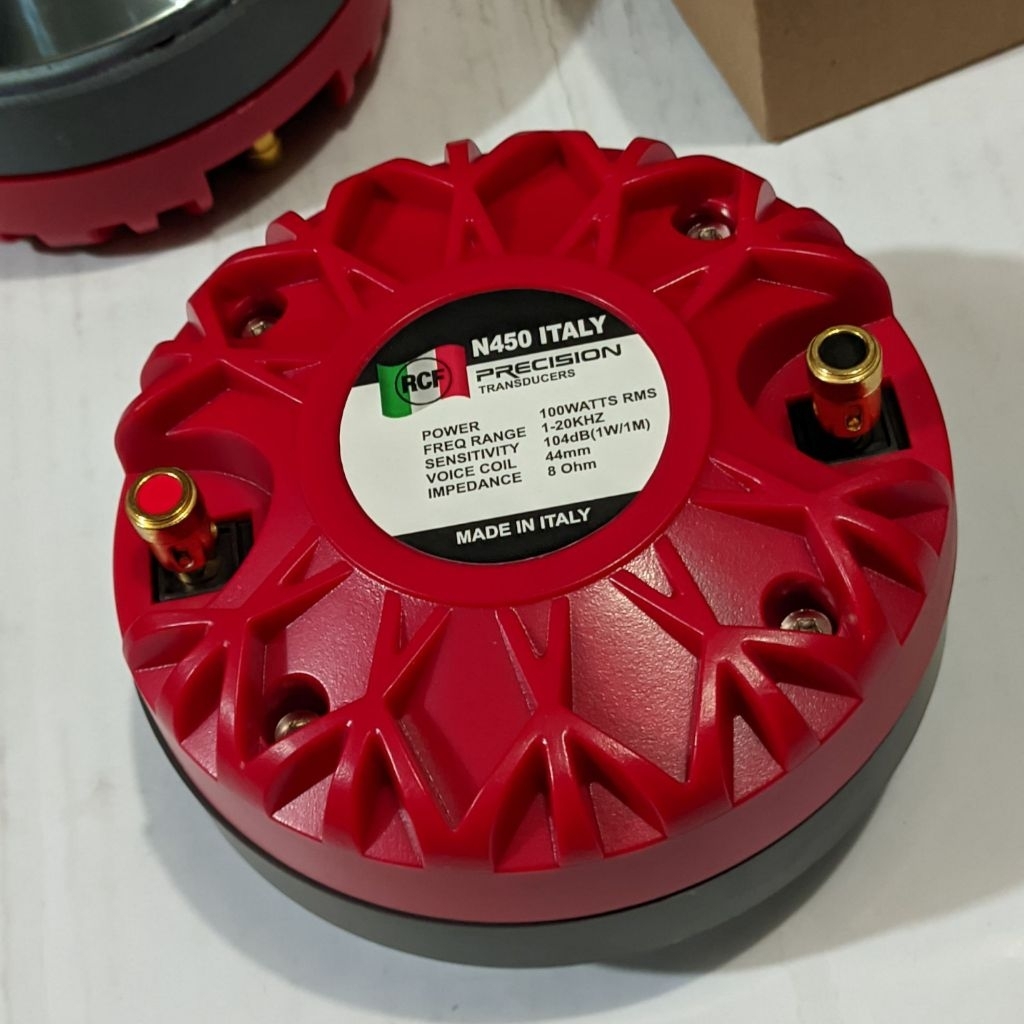 Jual Driver tweeter RCF N450 ITALY 100WATTS GRADE A ORIGINAL DRAT ...
