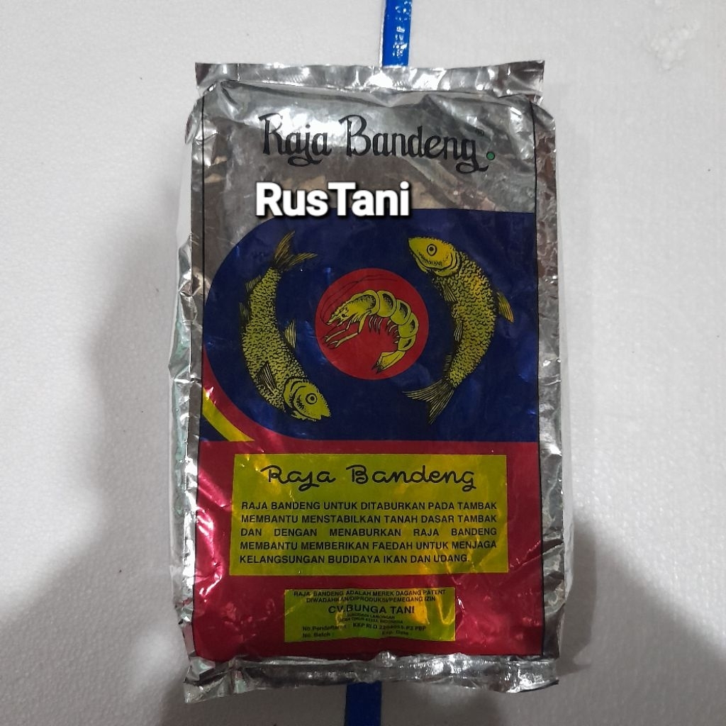 Jual Penstabil tanah dasar tambak RAJA BANDENG @2,5Kg x 10 (1 dus ...