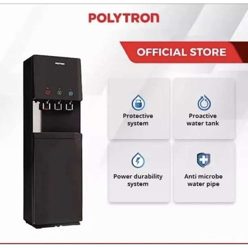 Jual DISPENSER POLYTRON GALON BAWAH PWC 615 | Shopee Indonesia