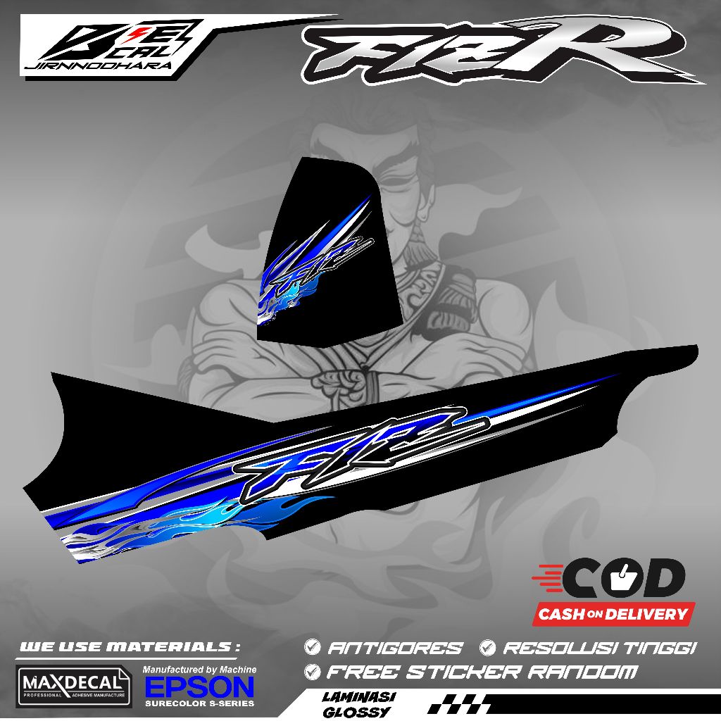 Jual STICKER STRIPING LIS FIZ KOTAK FIZ RKOTAK STRIPING FORCE ONE ...