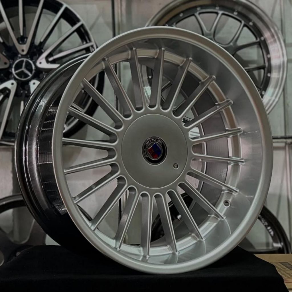 Jual velg bmw r18 ALPINA pcd 5x120 lebar 8,5 - 9,5 velg racing mobil ...