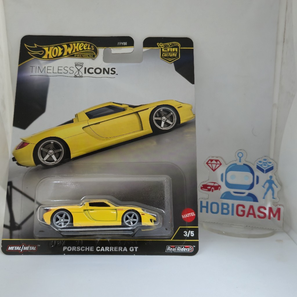 Jual Hotwheels Porsche Carrera GT | Premium | Timeless Icon | Yellow ...