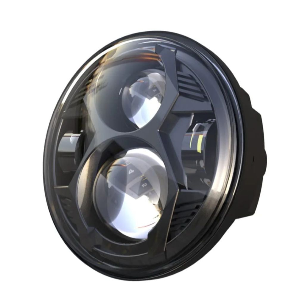 Jual Daymaker 5.75" 5.75 inch Spider Evox Lampu LED Motor Harley Dyna ...