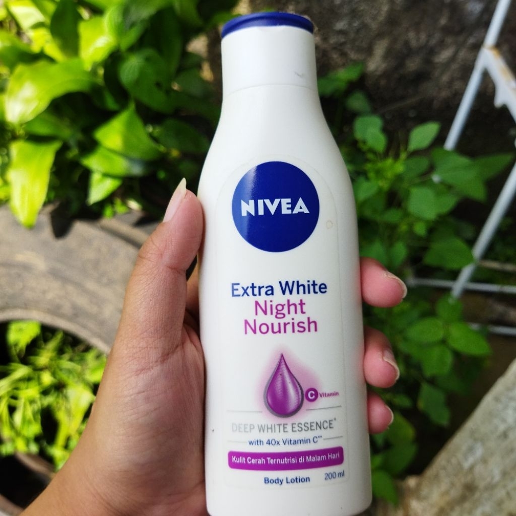 Jual Baca DESC / NIVEA Lotion Night Nourish Botol 200ml Rijek | Shopee ...