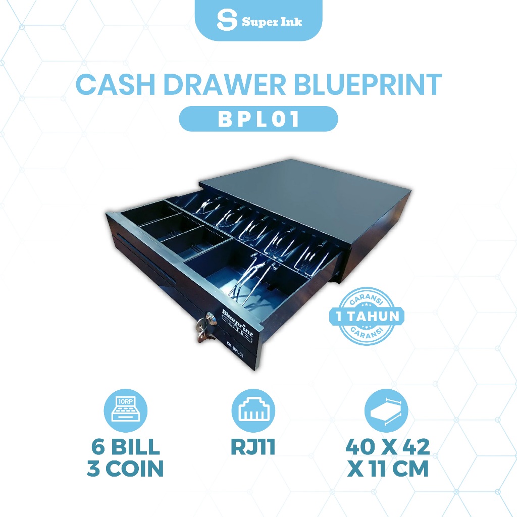 Jual Blueprint Cash Drawer Besar BPL01 – Cash Drawer Otomatis Bisa ...