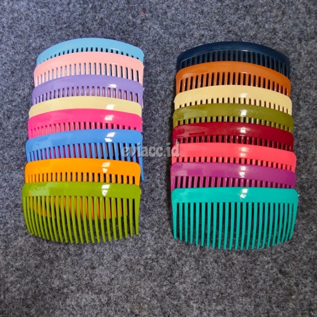 Jual SIRKAM / SUNGGAR RAMBUT POLOS WARNA / SIRKAM HITAM | Shopee Indonesia