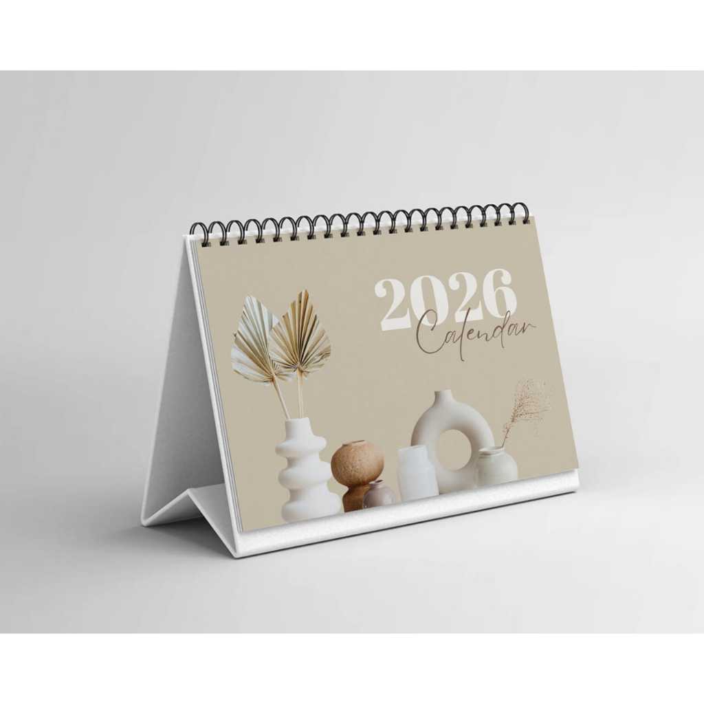 Jual KALENDER 2026 KALENDER MEJA UKURAN B7, A6 , A5 /KALENDER AESTHETIC ...