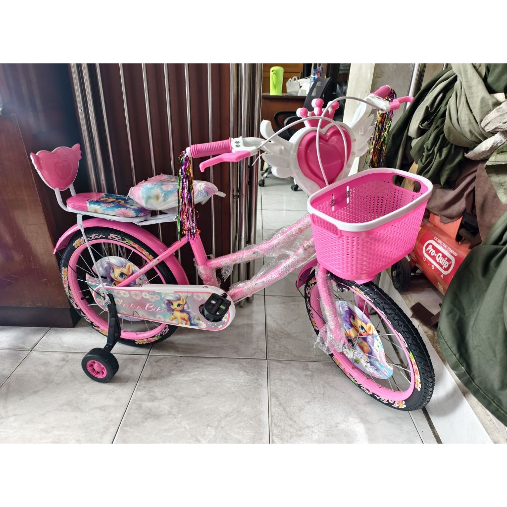 Jual SEPEDA MINI 18 INTER + MUSIK + FRAME LENGKUNG + BAN POMPA | Shopee ...