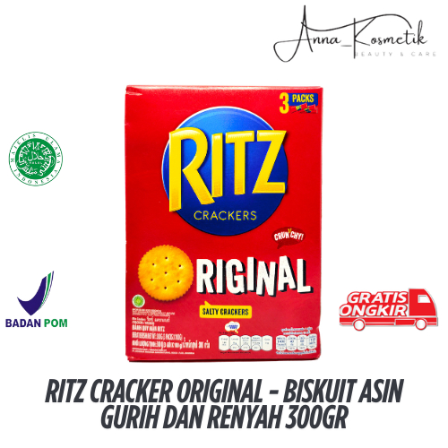 Jual Ritz Cracker Original - Biskuit Asin Gurih dan Renyah 300gr ...