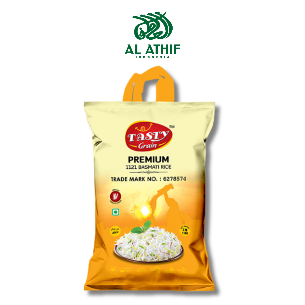 Jual Tasty Grain Premium 1121 Basmati Rice 5kg Beras Asli India Extra ...