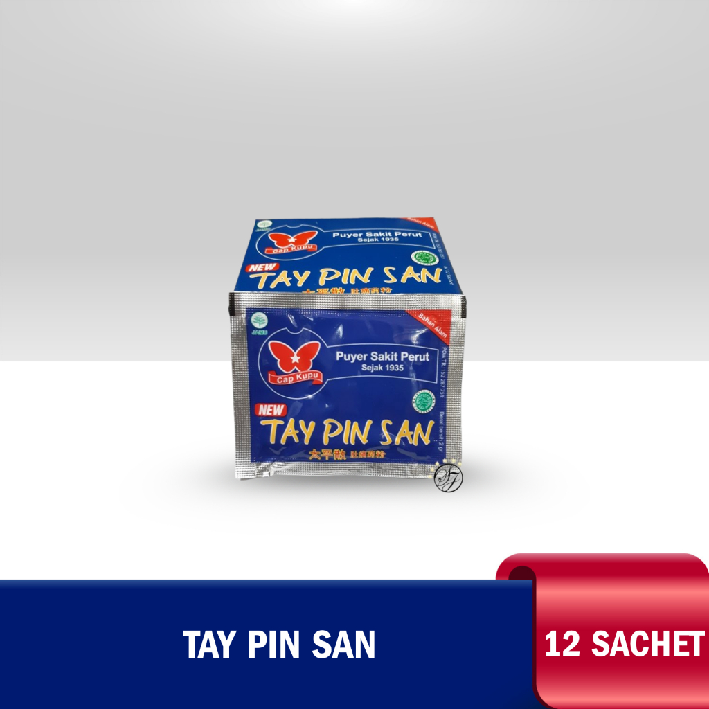 Jual Tay Pin San Box isi 12 Sachet - Obat Sakit Perut Diare Mencret ...