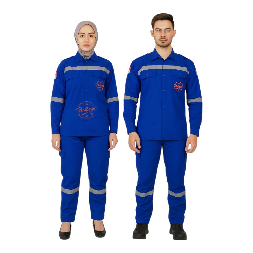 Jual Wearpack Safety Setelan Atas Bawah Ribstok Poly Tebal – Ada ...