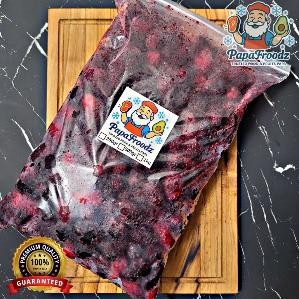 Jual BLACKBERRY FROZEN 1KG GRADE A / MULBERRY FROZEN / BLACKBERRY BEKU ...