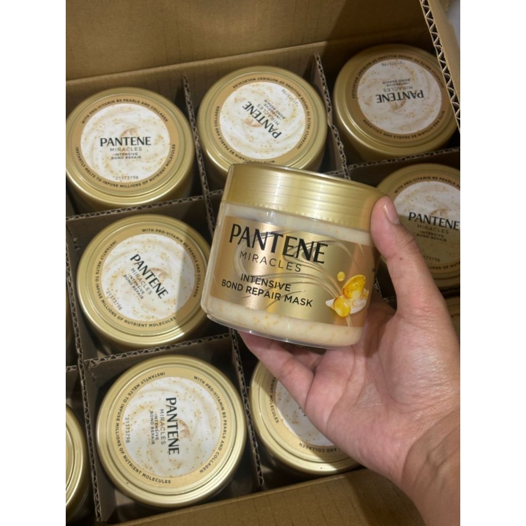 Jual Pantene Miracles Intensive Bond Repair Hair Mask 300ml | Shopee ...