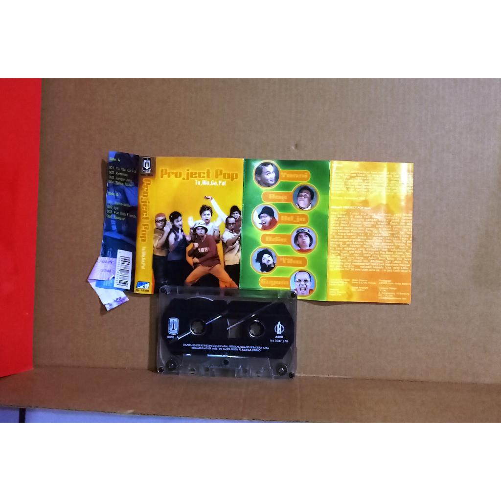 Jual PROJECT POP - TU WA GA PAT - Kaset | Shopee Indonesia