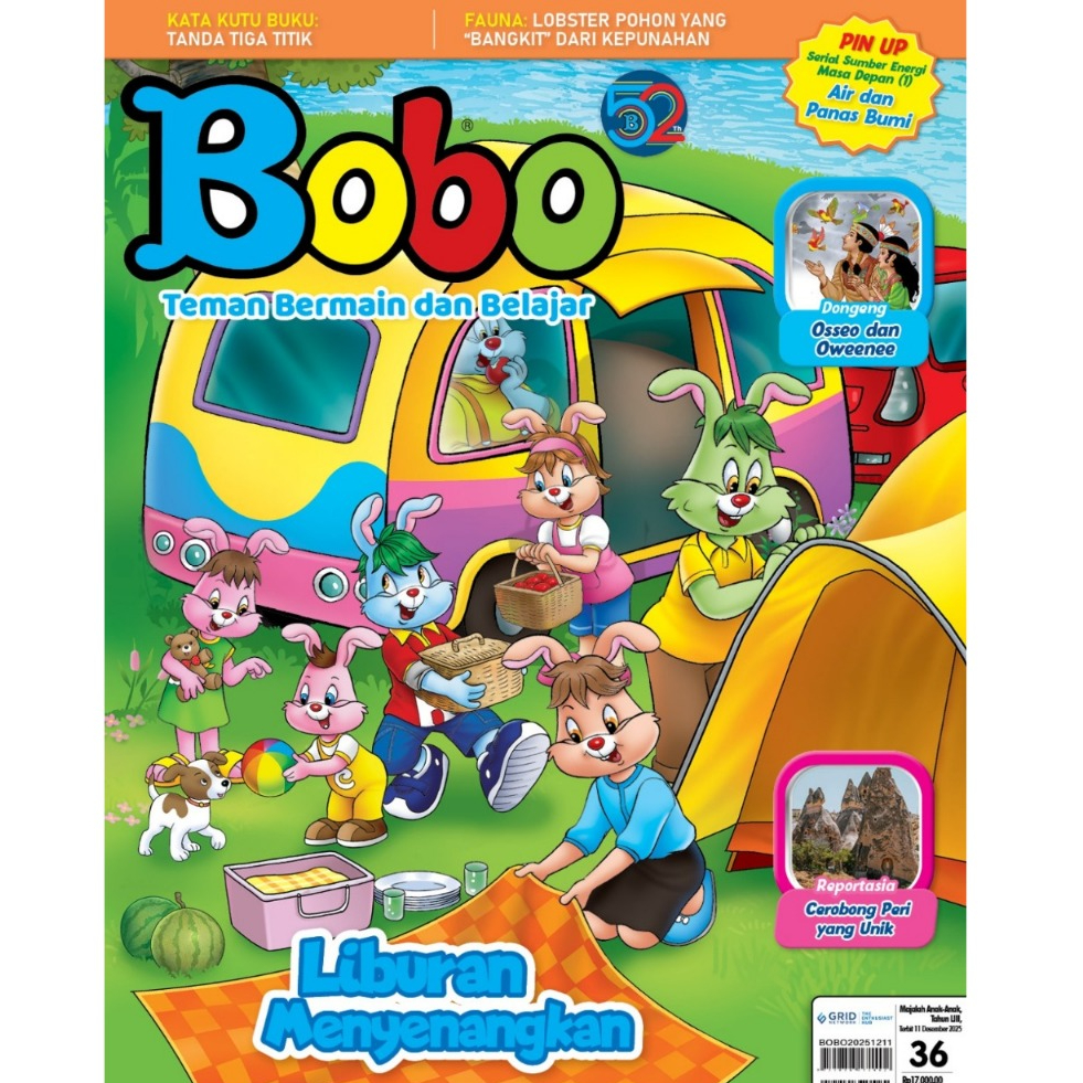 Jual Majalah Bobo edisi Desember 2025 - Bobo No.36 | Shopee Indonesia