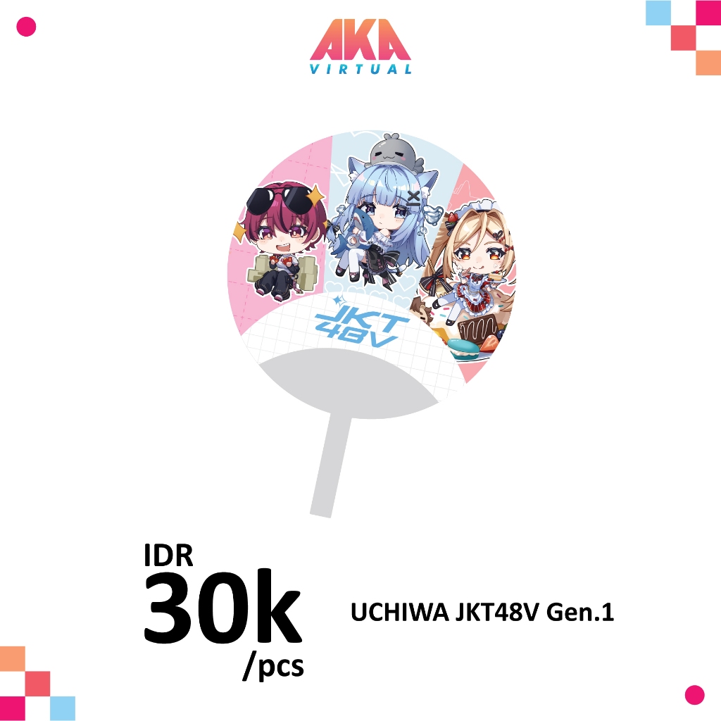 Jual Kipas Tangan Uchiwa JKT48V Gen 1 | Shopee Indonesia