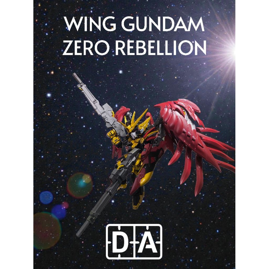 Jual MGSD GL Model Wing Zero Rebellion Custom Repaint pesanan Nicholas ...