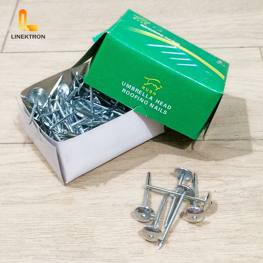 Jual PAKU SENG POLOS RUSH 1 KOTAK / PAKU PAYUNG ATAP SENG / PAKU PAYUNG ...