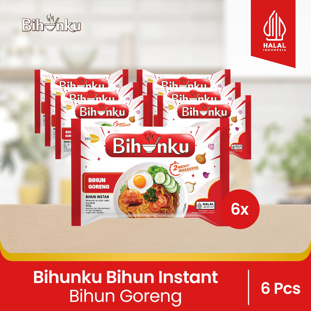 Jual Paket Bundling - Bihunku Instant - Goreng - 60gr - 6pcs | Shopee ...