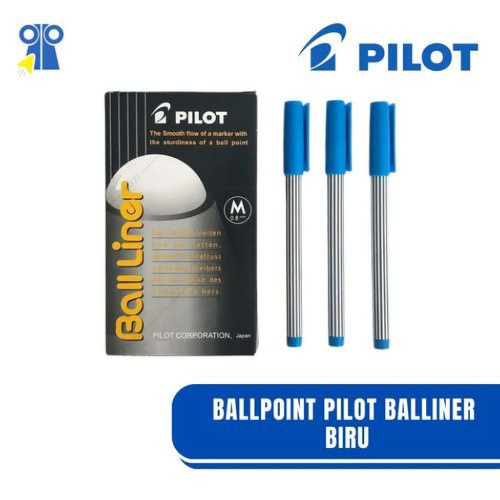 Jual PILOT BALLINER 0.8MM BL-5M ORIGINAL (1LUSIN) | Shopee Indonesia
