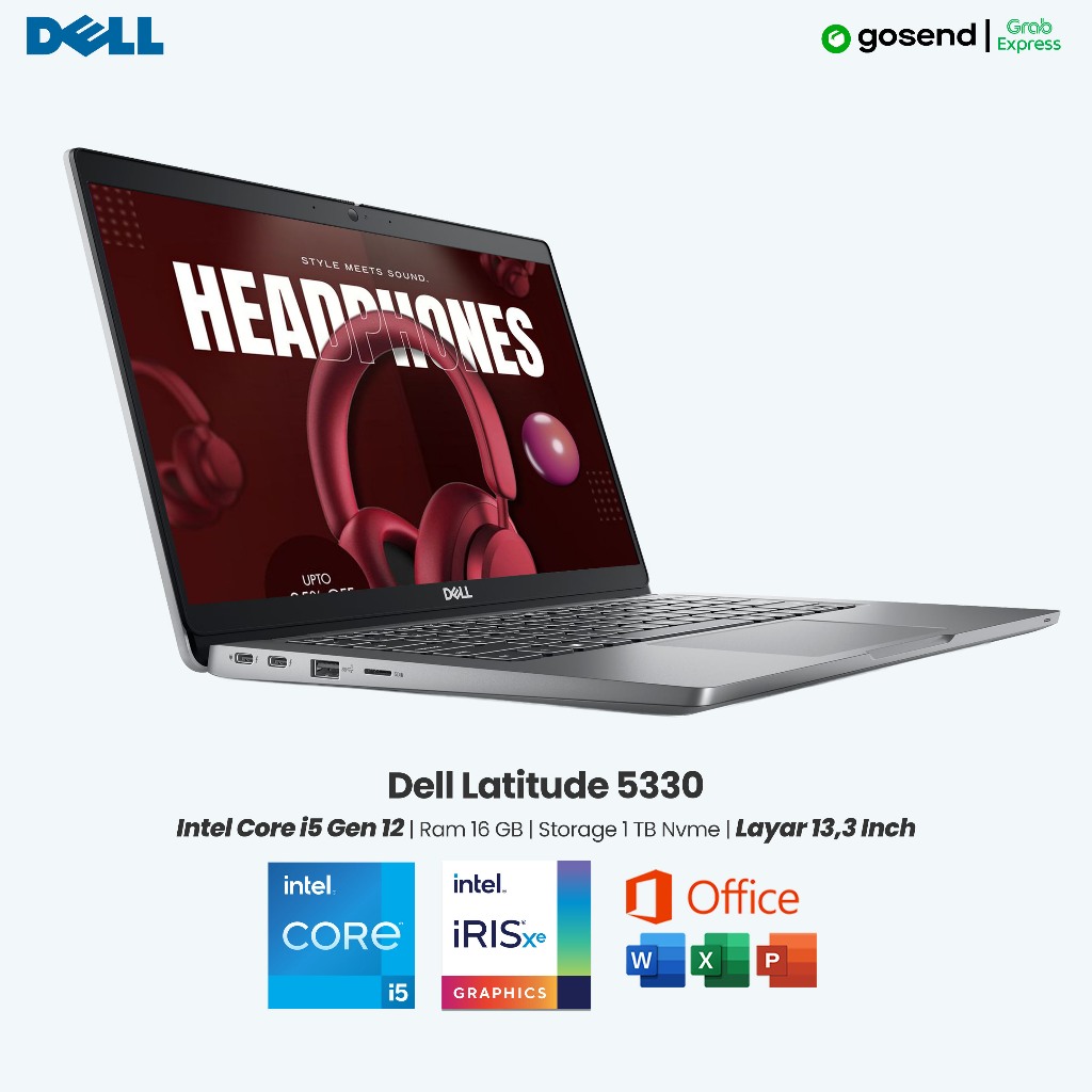 Jual Laptop Dell Latitude 5330 Intel Core i7 Gen 12 Ram 32 GB SSD 1 TB ...