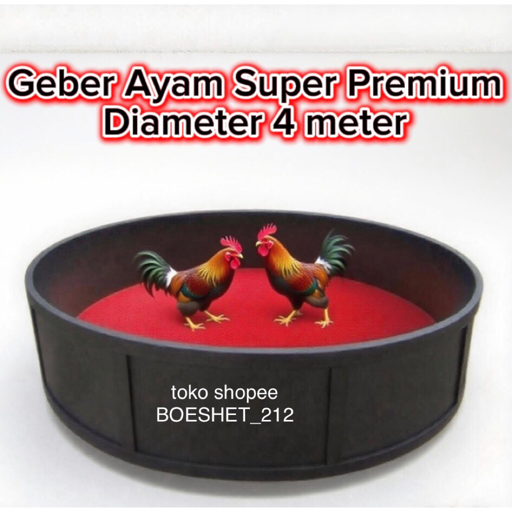 Jual Geber / Ring Ayam Jawara Spon Panjang 9 meter Tebal 20 Mm Bahan ...