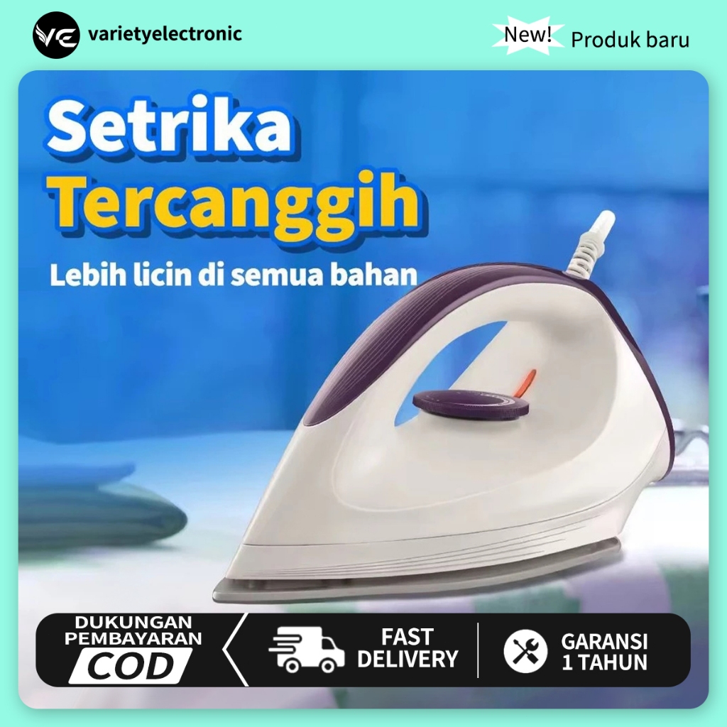 Jual Setrika Kering Afinia GC160/27 Putih Ungu - Setrika Terbaik Paling ...