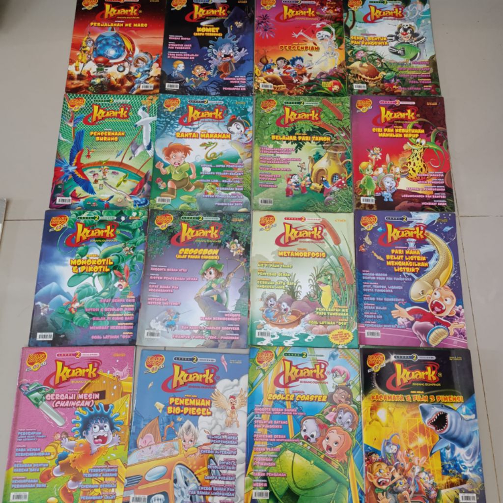 Jual Majalah kuark level 1 dan 2 ( random) | Shopee Indonesia