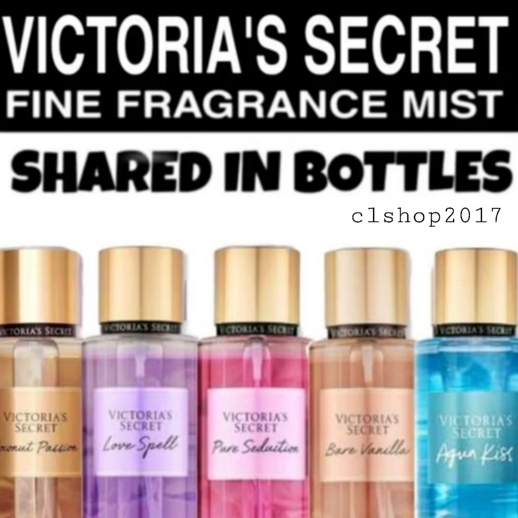 Jual VICTORIA'S SECRET VS MIST SHARE IN BOTTLE 20-30ML MIST PURE ...