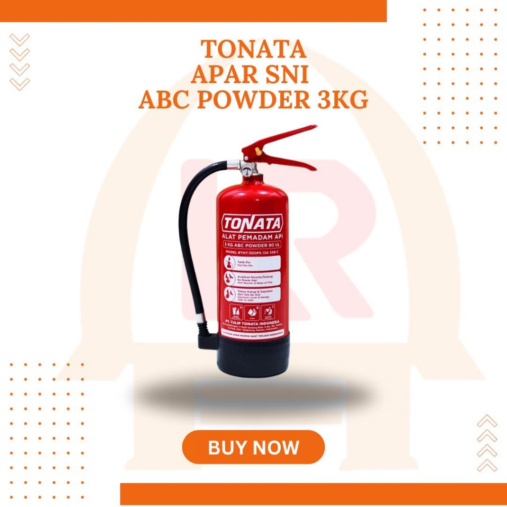 Jual TONATA APAR SNI ABC POWDER SET KOMPLIT 3KG | Shopee Indonesia