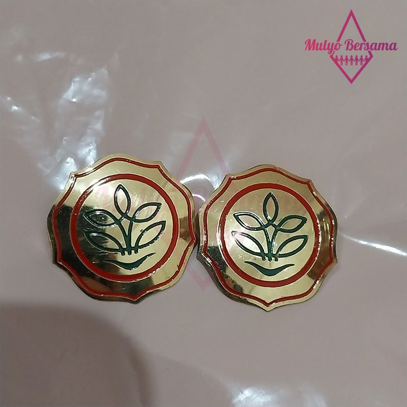 Jual Pin Bros Kementan Logam Pin Kementerian Pertanian Model Bunga ...