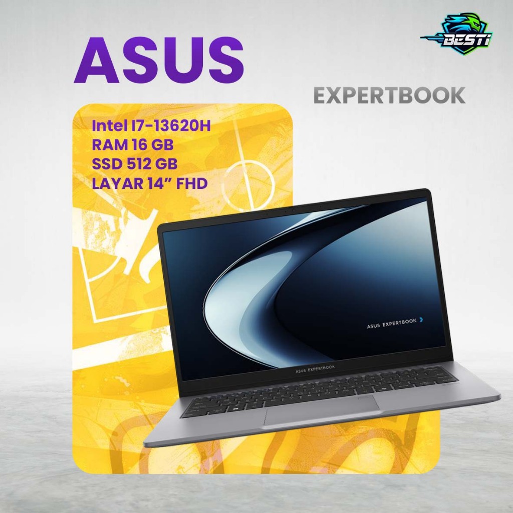 Jual Laptop ASUS Expertbook P1 P1403CVA Intel Core i7-13620H 16GB RAM ...