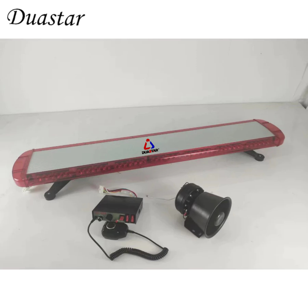 Jual (LAMPU+TOA+AMPLI) Rotary Lamp Lampu Rotator LED Sirine Light Bar ...